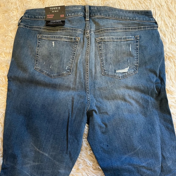 torrid | Jeans | Torrid Boyfriend Straight Jean Vintage Stretch ...